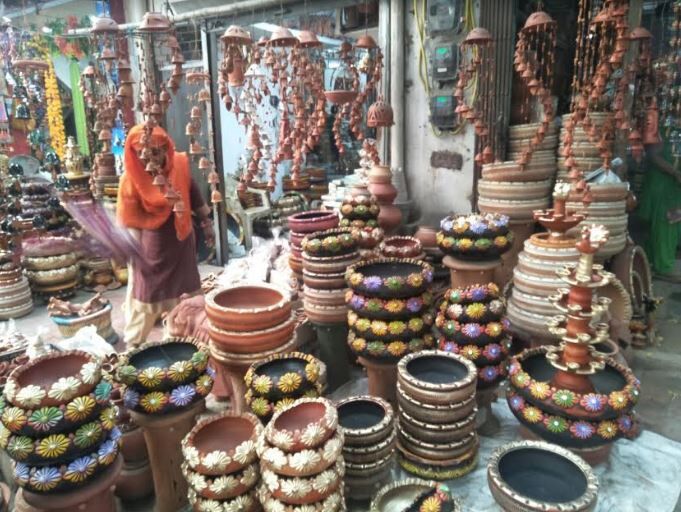 A Visual Diwali Treat At Hauz Rani Market